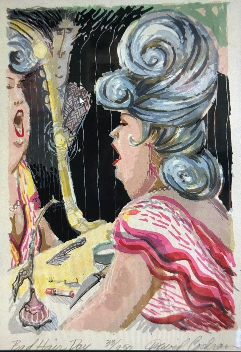 Cochran, David Title: Bad Hair Day | Crossroads Art Center