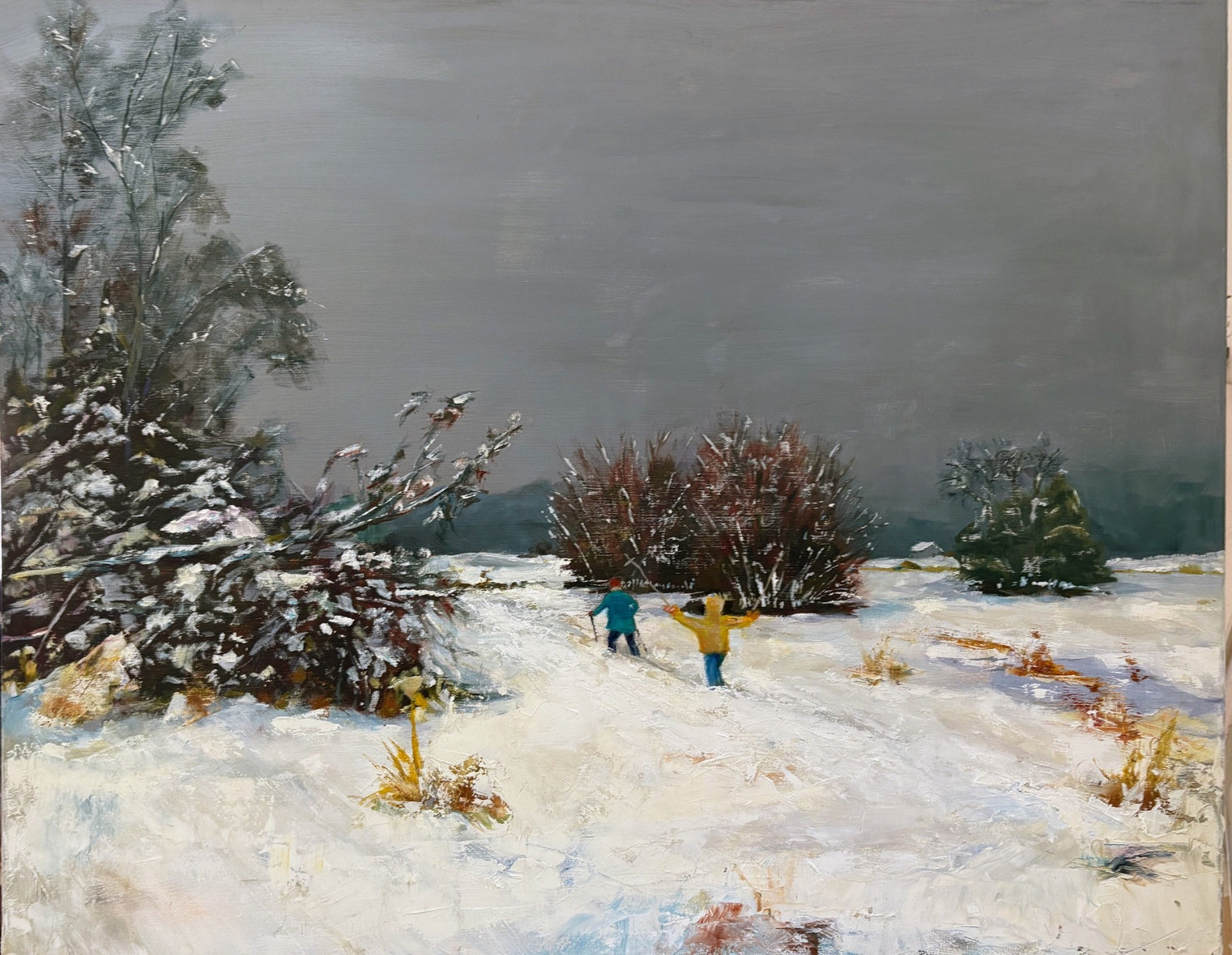 Brown, Russell Title: Winter Walk | Crossroads Art Center
