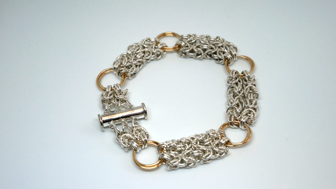 Celeste Miller Title: Double Byzantine & Roses | Crossroads Art Center