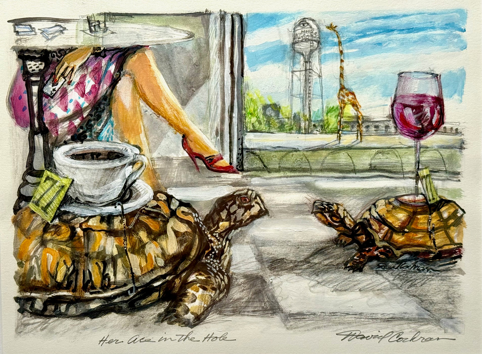 Cochran, David Title: Her Ace in the Hole | Crossroads Art Center