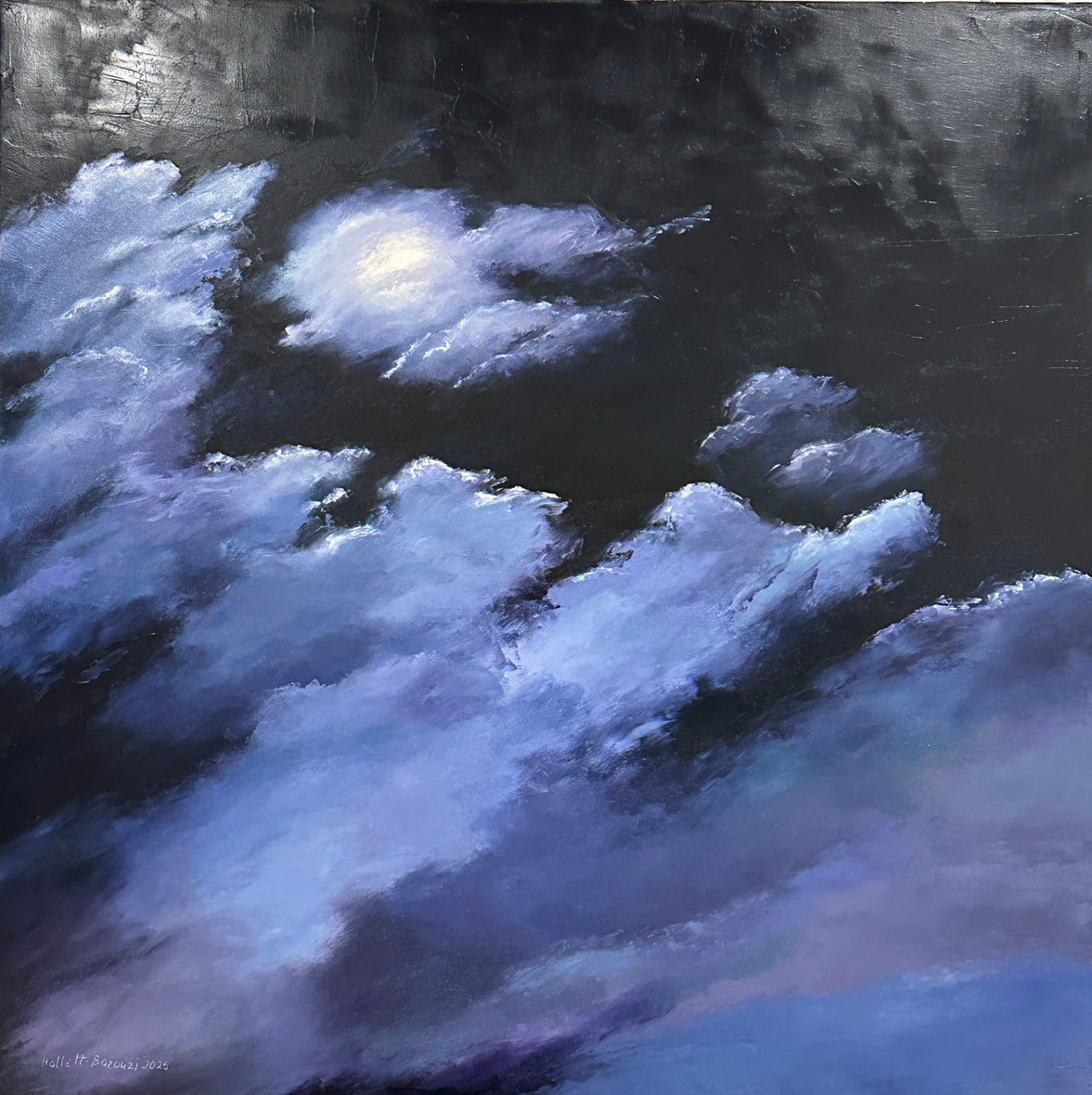 Linda Hollett-Bazouzi Title: Wolf Moon 6 | Crossroads Art Center