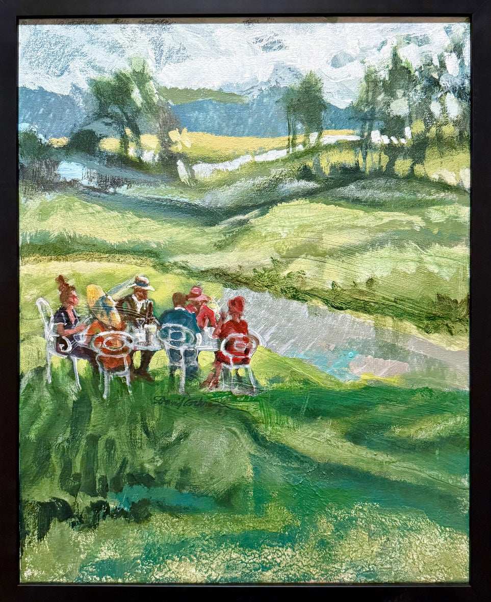 Cochran, David Title: The Garden Party | Crossroads Art Center
