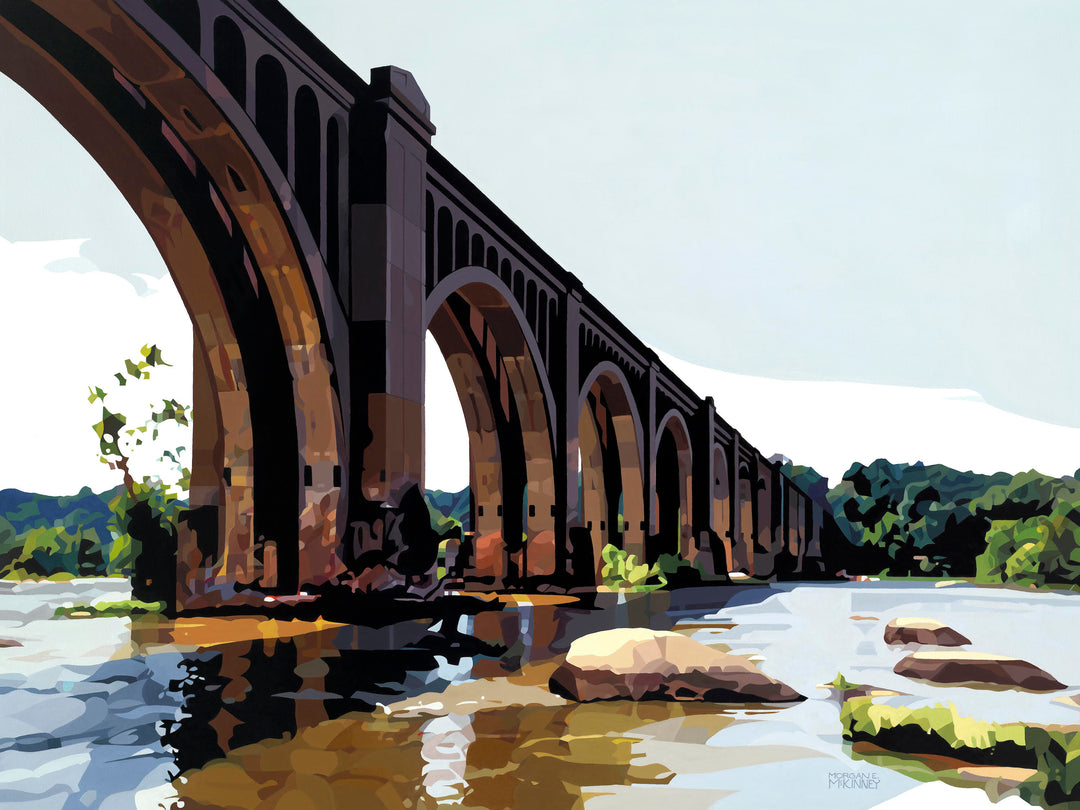 Morgan E. McKinney Title: CSX A-Line Bridge, Richmond | Crossroads Art ...