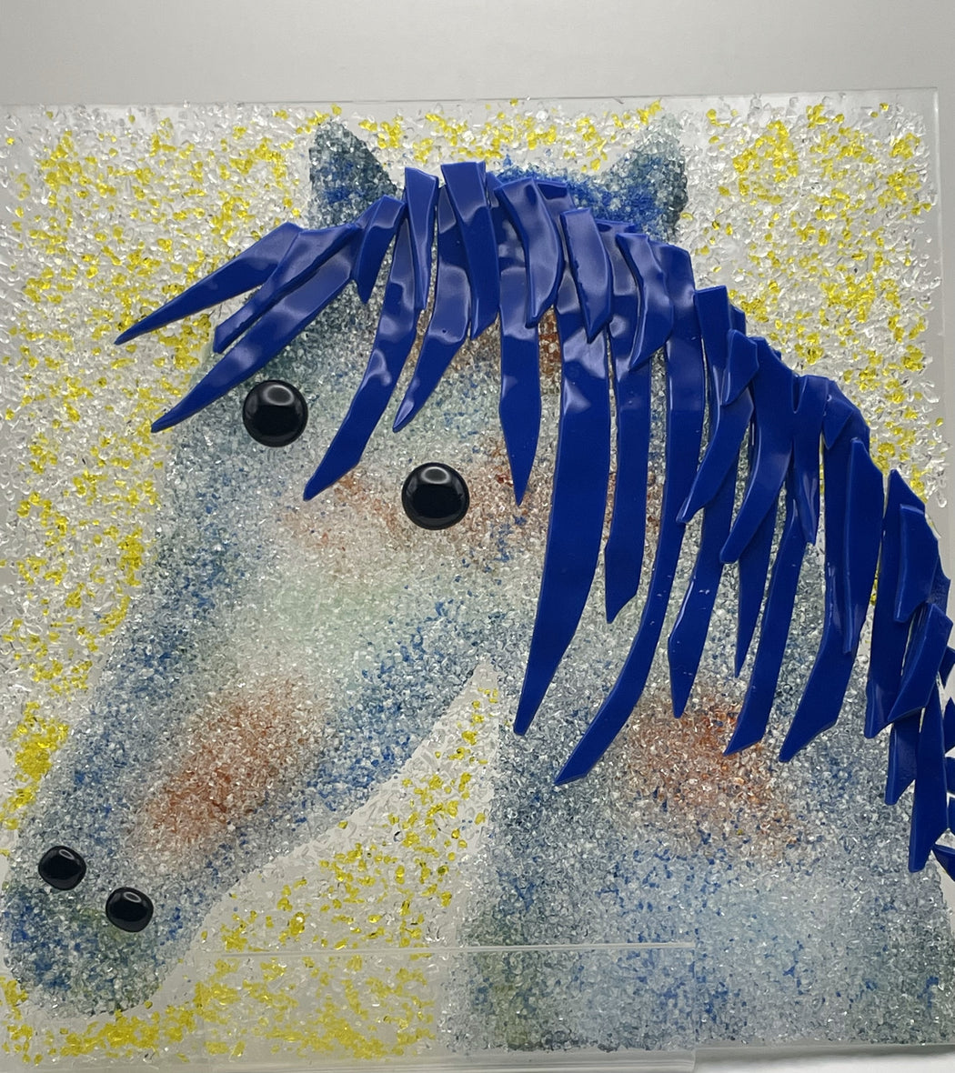 Gail Perry #74 Title: Horsing Around Again | Crossroads Art Center