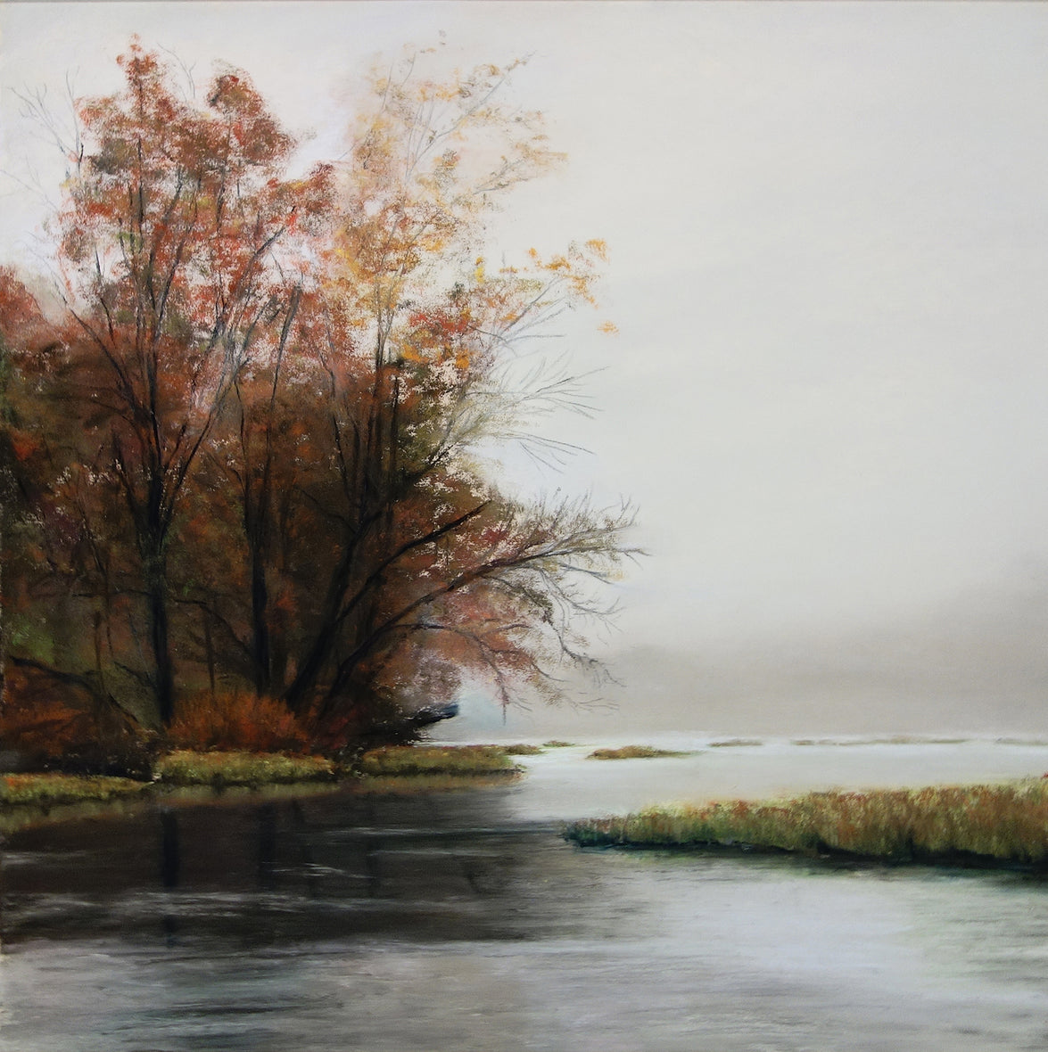 Susan Singer Title: Looking Upriver | Crossroads Art Center