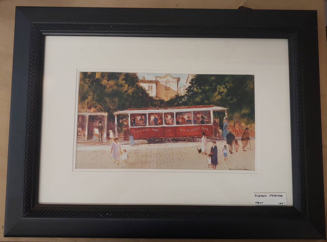 Bev Perdue Title: Richmond Street Car | Crossroads Art Center
