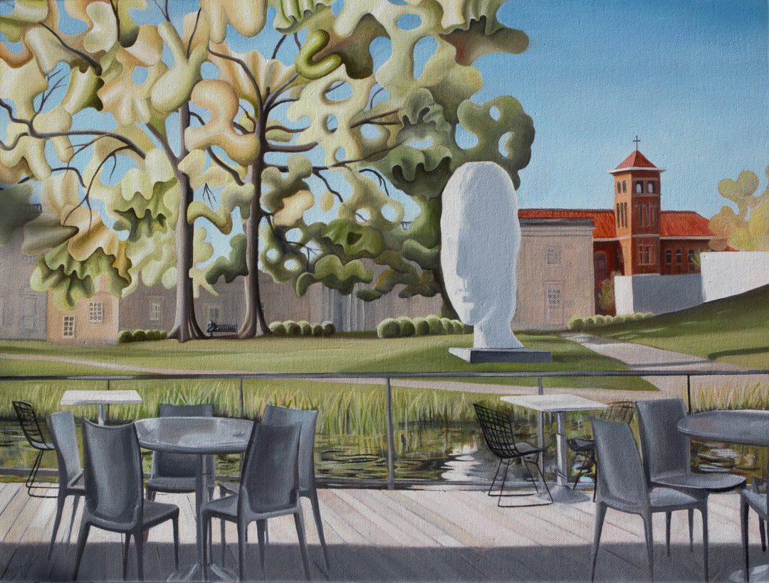 Emma Knight - Giclee Print - Title: VMFA BEST Cafe View | Crossroads ...