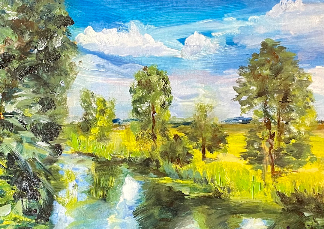 Jennifer Harmer Title: The River Wye, England | Crossroads Art Center