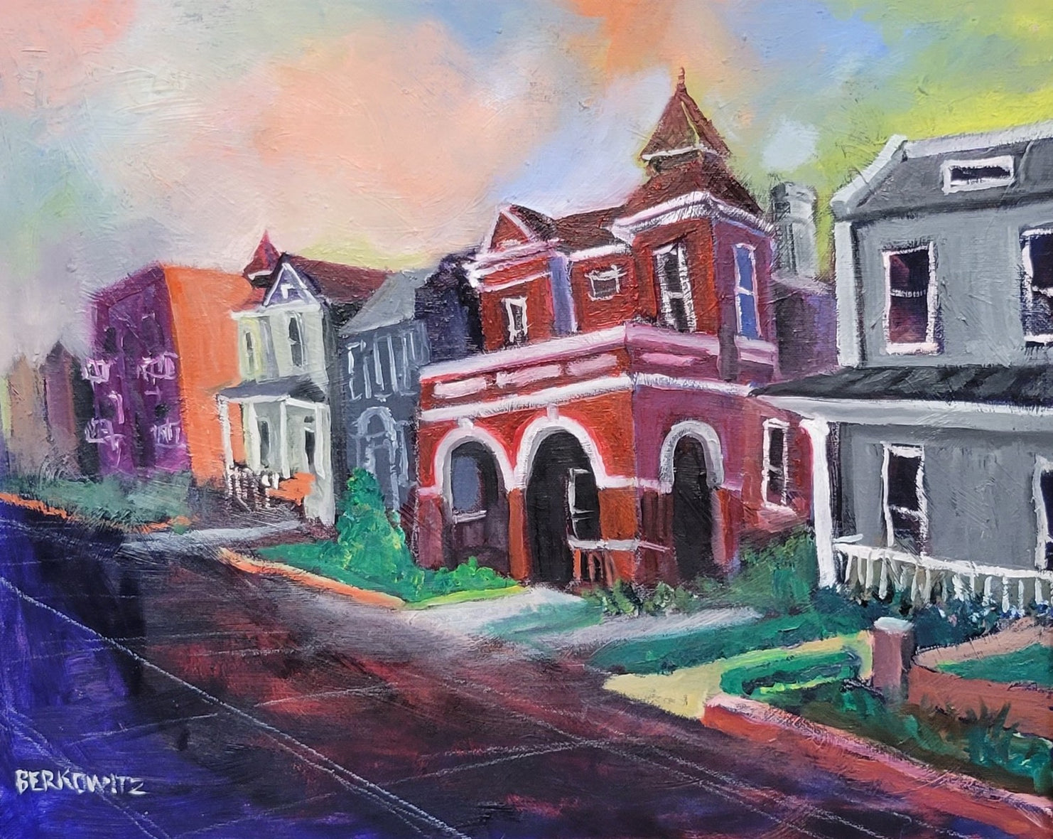Stanley Berkowitz Title: Grove Avenue, Fan District, Richmond, VA ...