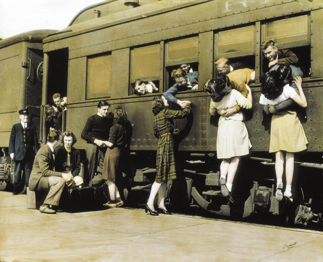 Susan Bock Title: Broad Street Station 1940 | Crossroads Art Center