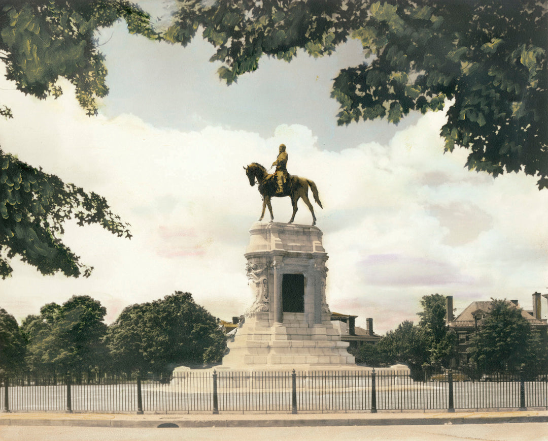 Susan Bock Title: Robert E Lee Monument, 1960 | Crossroads Art Center