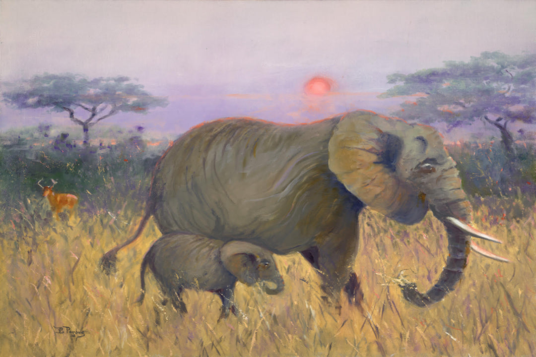 Bev Perdue Title: Serengiti Sunset | Crossroads Art Center